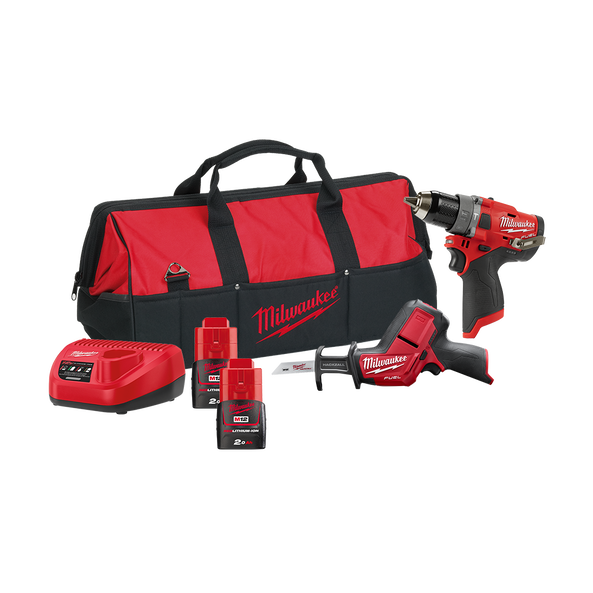 Milwaukee M12 FUEL™ 2 Piece Power Pack M12FPP2P-202B | Milwaukee Tool NZ