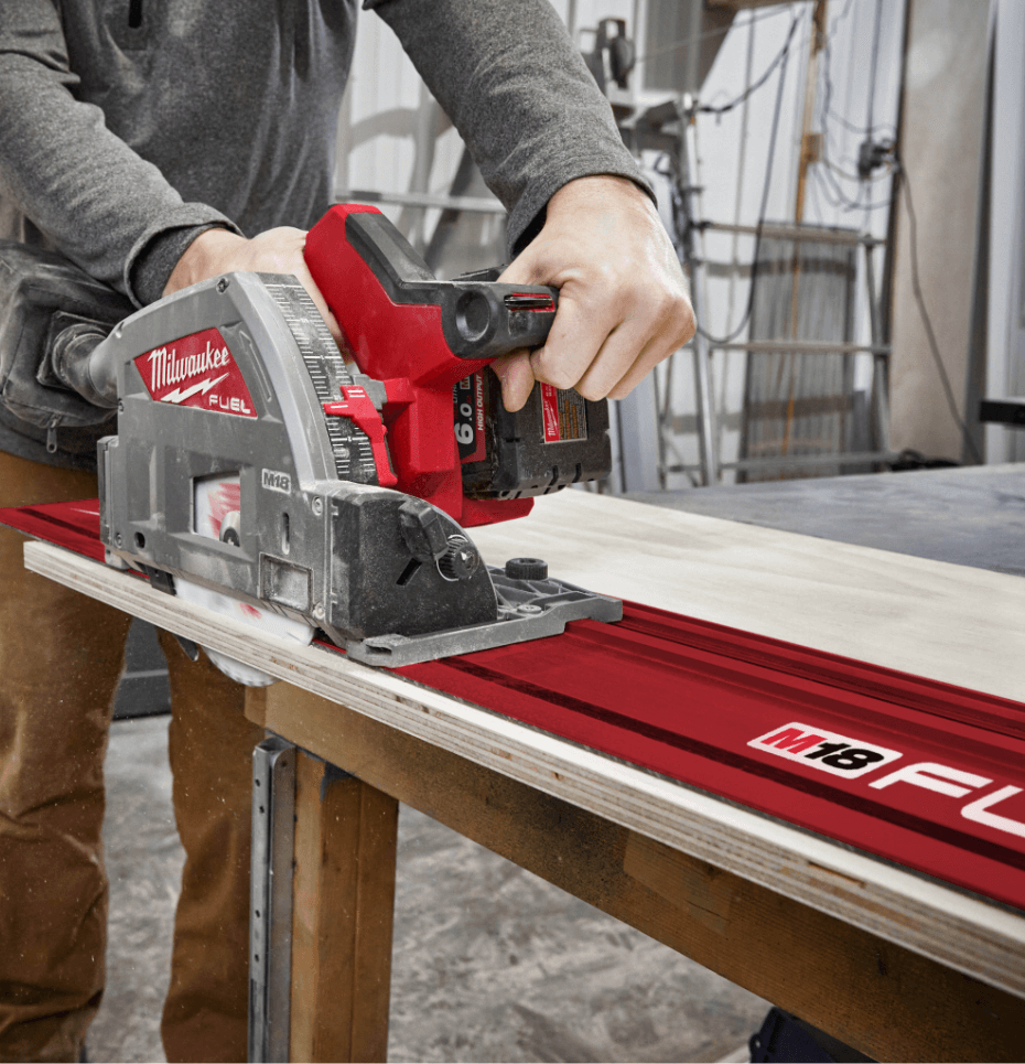 Milwaukee M18 FUEL™ 165mm Track Saw (Tool Only) M18FPS55-0 | Milwaukee ...