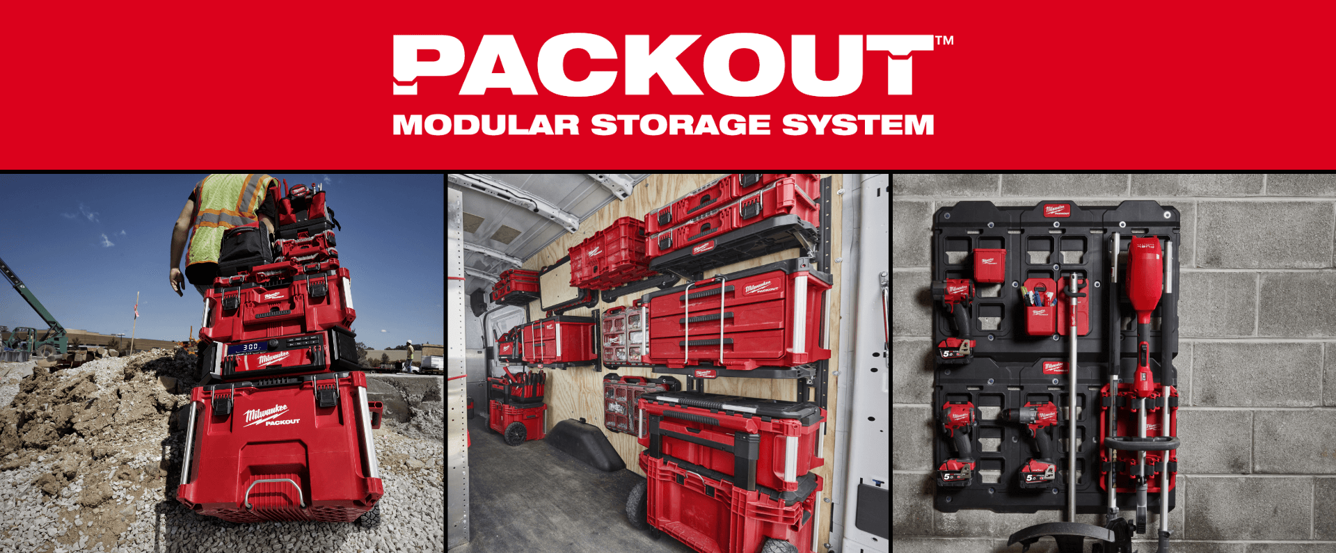 PACKOUT™ Modular Storage System | Milwaukee Tool New Zealand