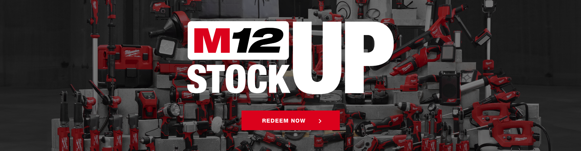 M12™ STOCK UP | Milwaukee Tool New Zealand